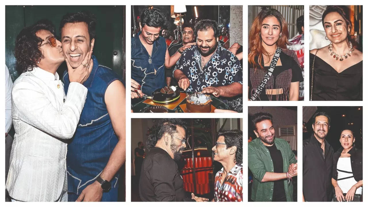 Salim Merchant’s birthday bash hit all the right notes!