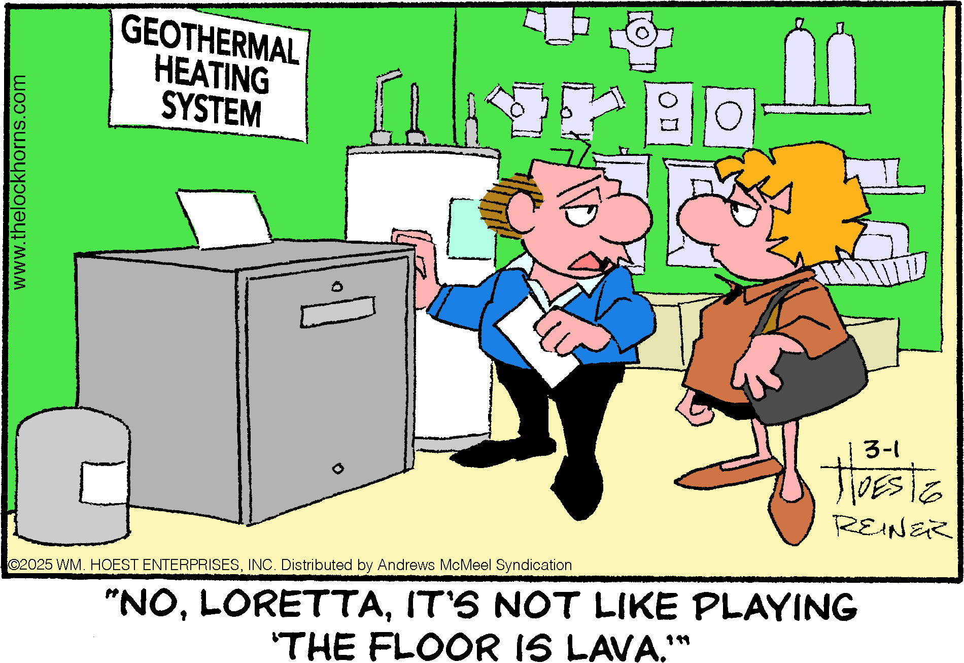 The Lockhorns by Bunny Hoest and John Reiner