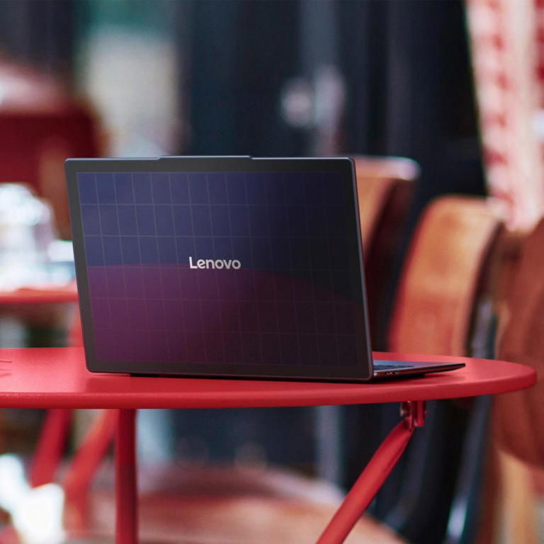 Lenovo unveils solar-powered laptop that charges itself