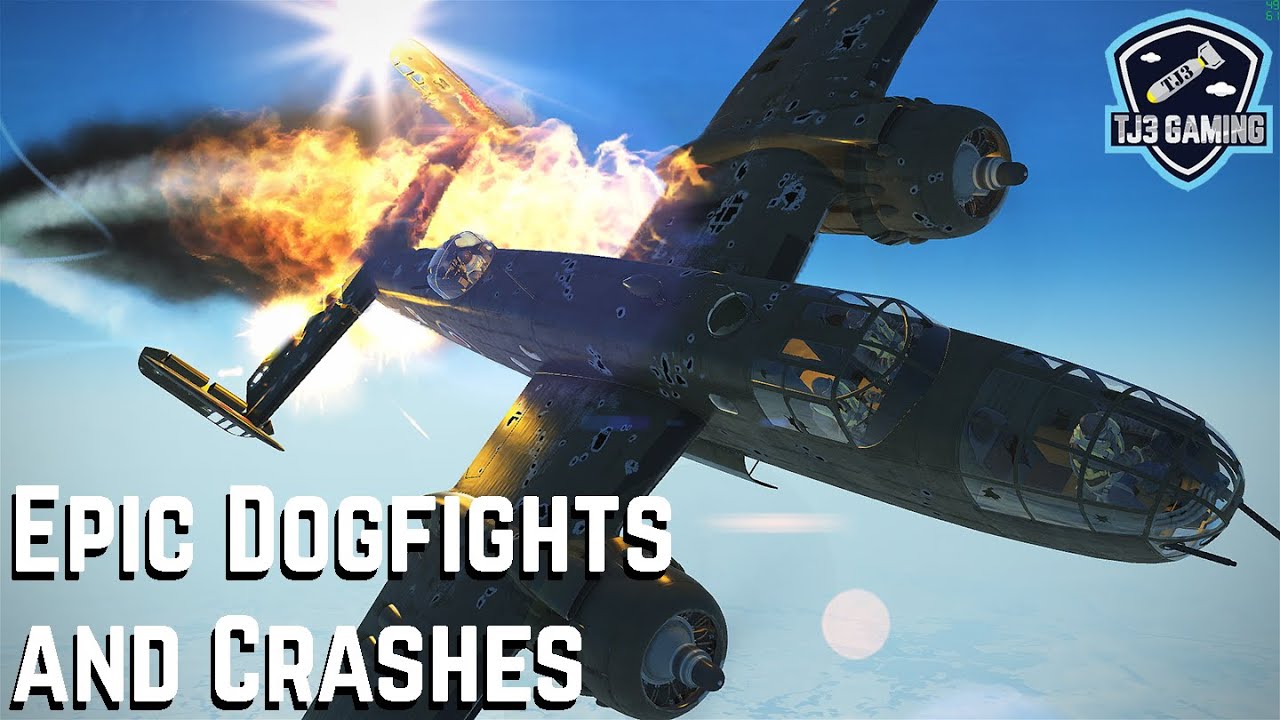Epic WWII Dogfights and Crashes! World War II Combat Flight Sim IL2 ...