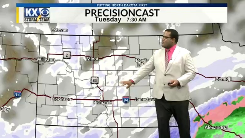 Meteorologist Andre Brooks Morning Forecast 3-4