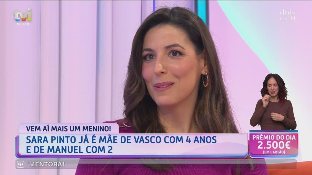 Sara Pinto: «Foi a pessoa a quem eu entreguei pela primeira vez o meu ...