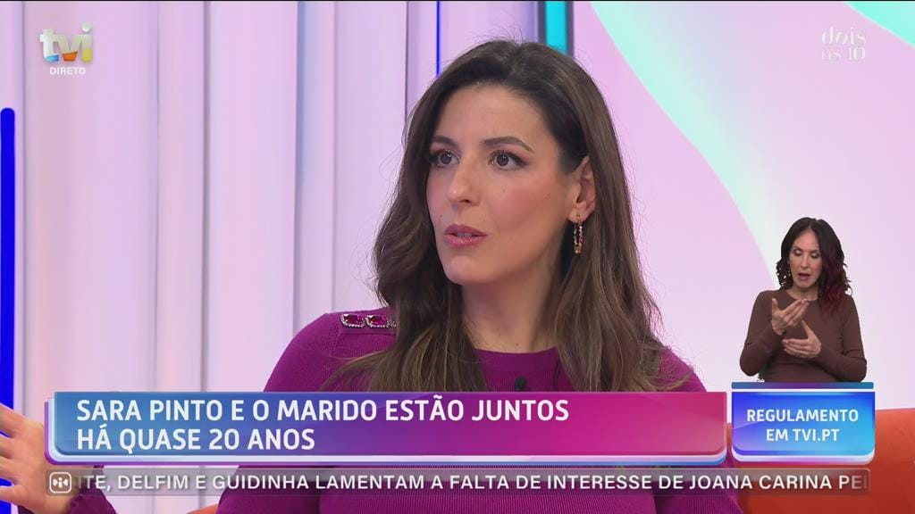 Sara Pinto revela: «O meu marido abdicou de uma carreira lá fora por nós!» - Cristina Ferreira ...