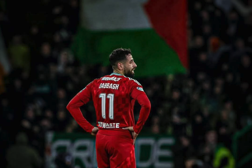 Aberdeen star in thankful gesture to Celtic ultras for Palestine ... Aberdeen star in thankful gesture to Celtic ultras for Palestine ...