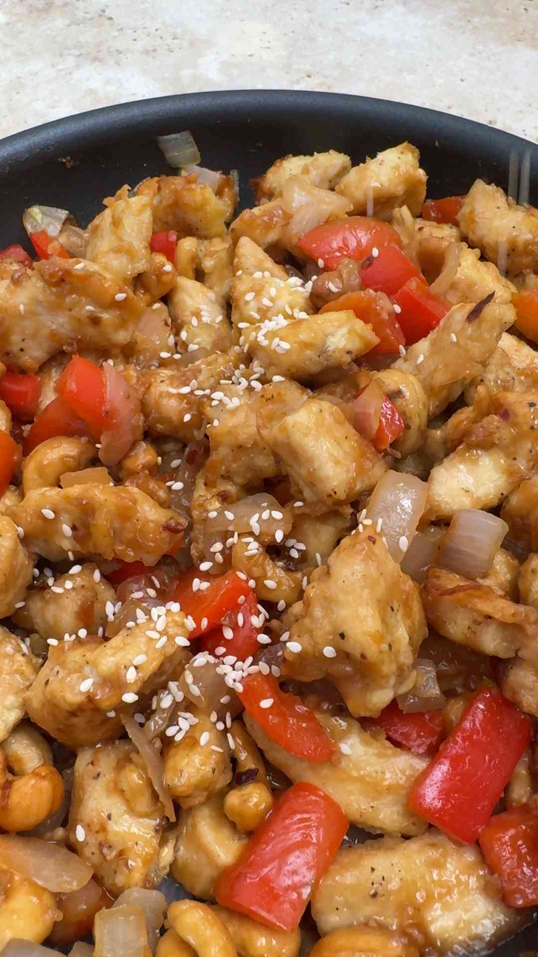 Air Fryer Cheesecake Factory Spicy Cashew Chicken