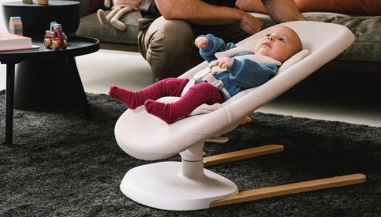 Introducing the NEW Stokke Yoga baby bouncer and swing