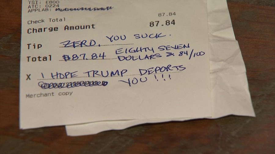 Ohio real estate agent fired after allegedly writing she hoped a waiter ...