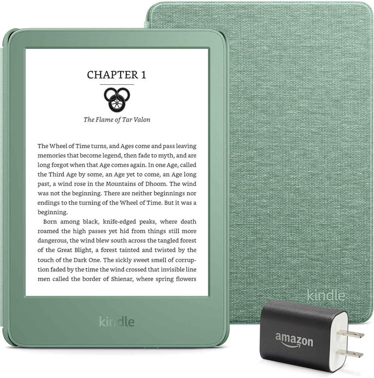 I absolutely love the Kindle, and you can save on its essentials bundle ...