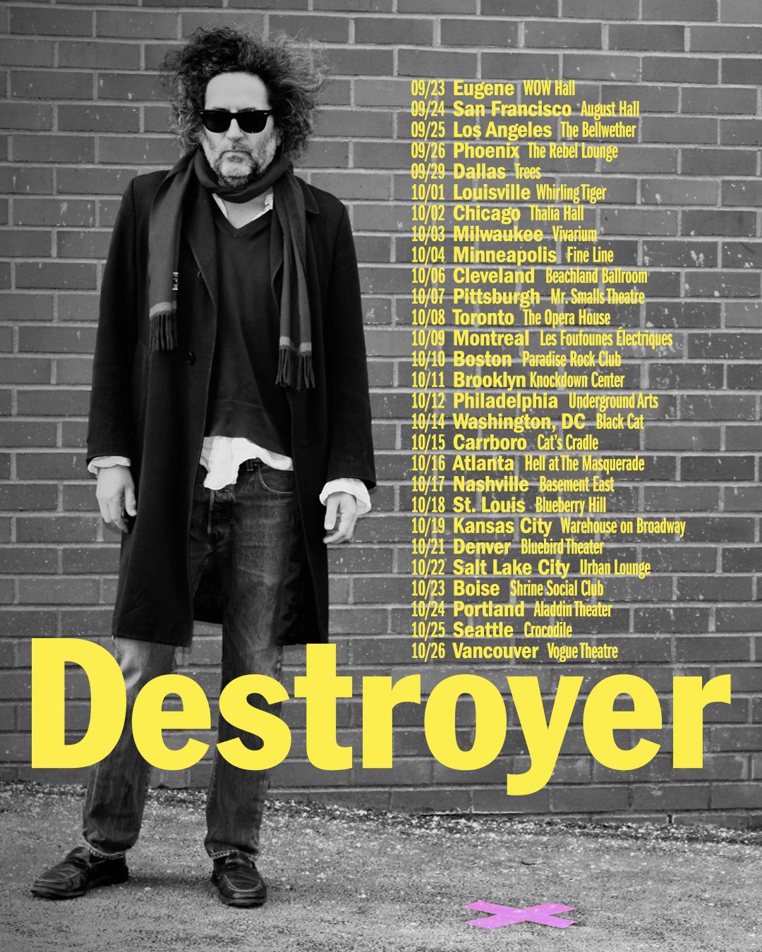 Destroyer Announces North American Tour, Shares Video for New Song: Watch