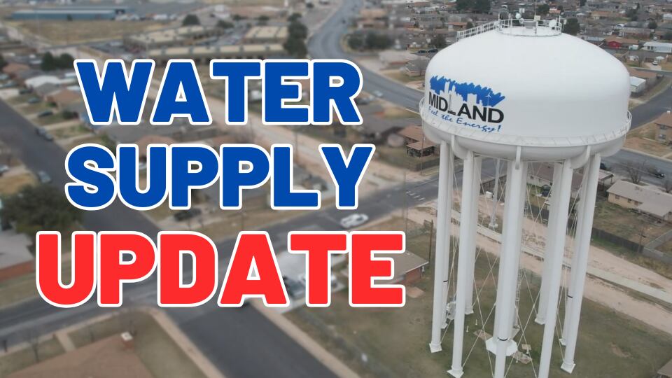 Midland city officials provide update on water situation