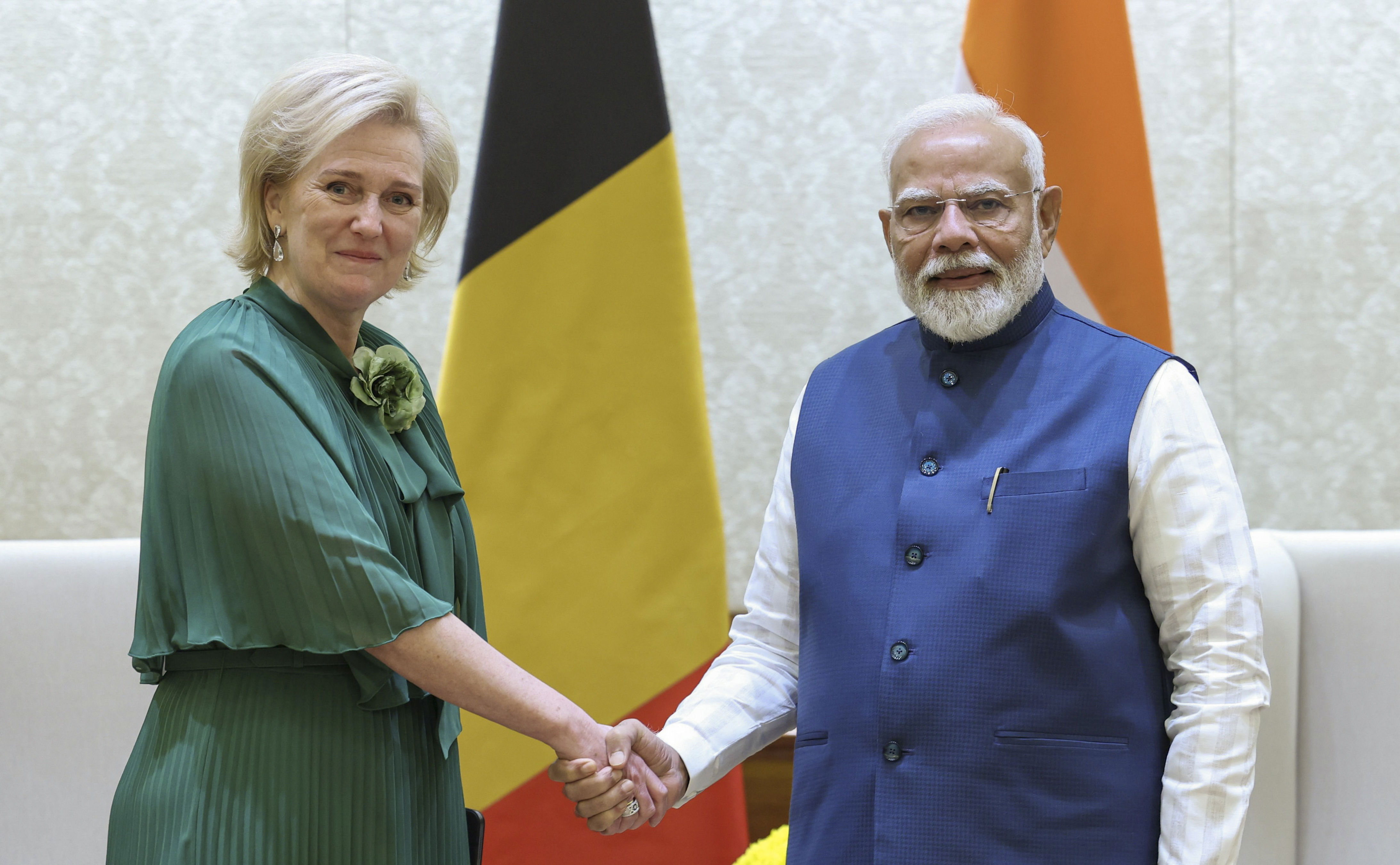 PM meets Belgium's Princess Astrid, seeks to unlock 'limitless ...