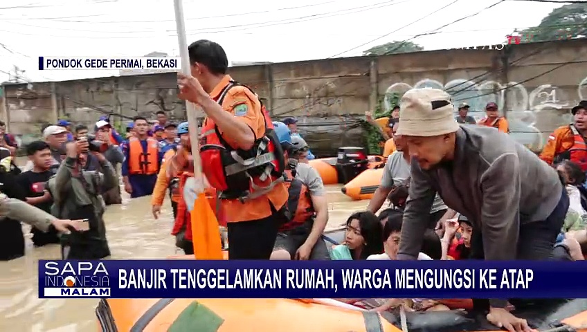 Terbaru! Cerita Banjir di Pondok Gede Permai Bekasi: Rumah Warga ...
