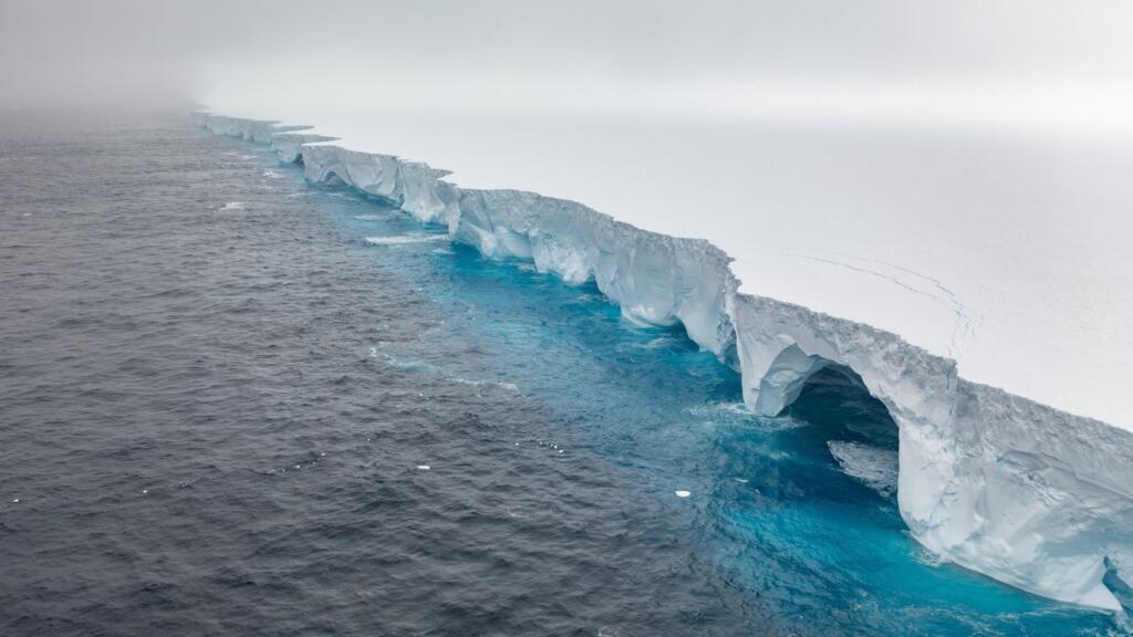 World's biggest iceberg runs aground, sparing wildlife haven island