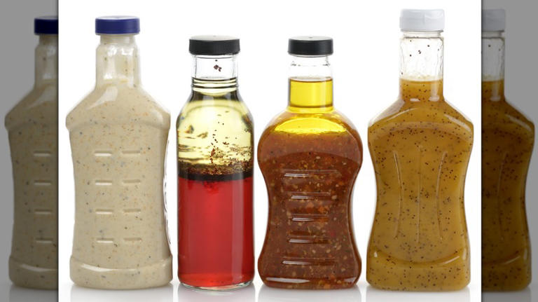 Don't Throw Out Old Condiment Bottles And Jars, Use Them For This Instead