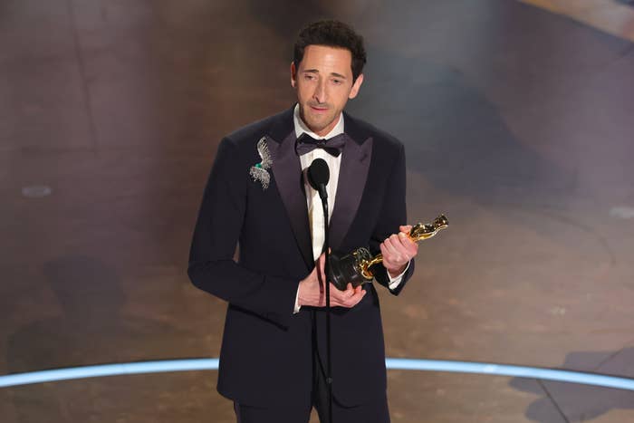Lesson learned: Never trust Adrien Brody when he says he’s gonna keep ...