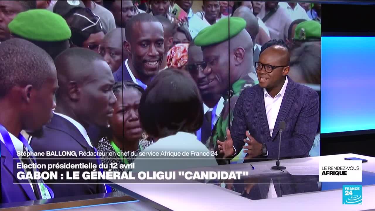 Gabon : le général Oligui Nguema "candidat" à la présidentielle du 12 avril