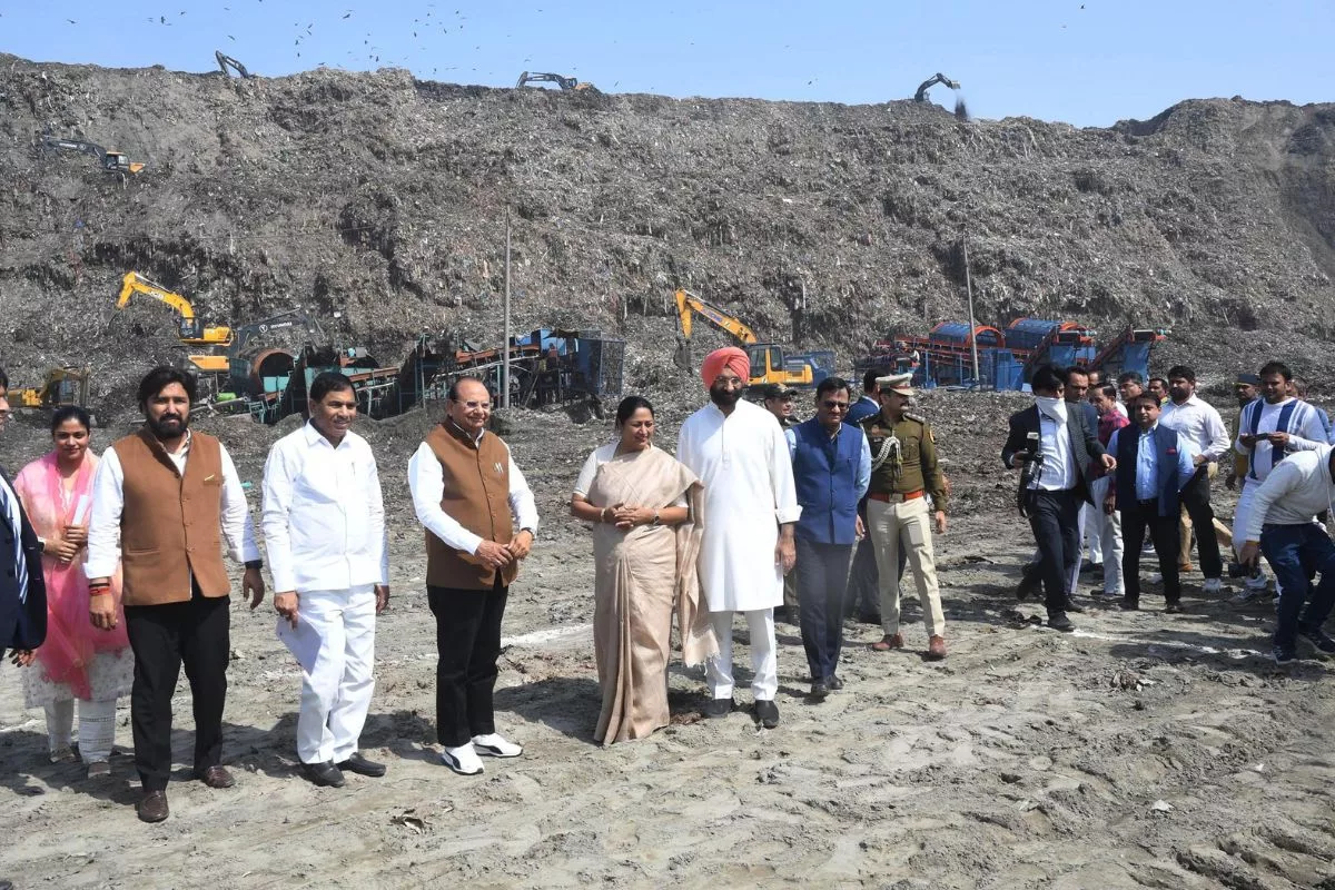 Delhi LG launches bamboo plantation drive at Bhalswa landfill site