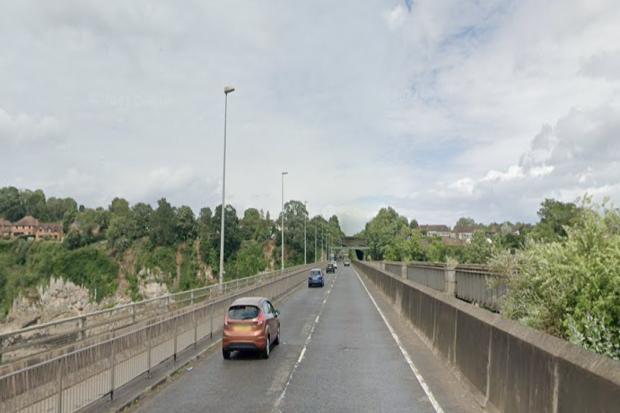 Gwent town at complete standstill after bridge crash involving car and ...