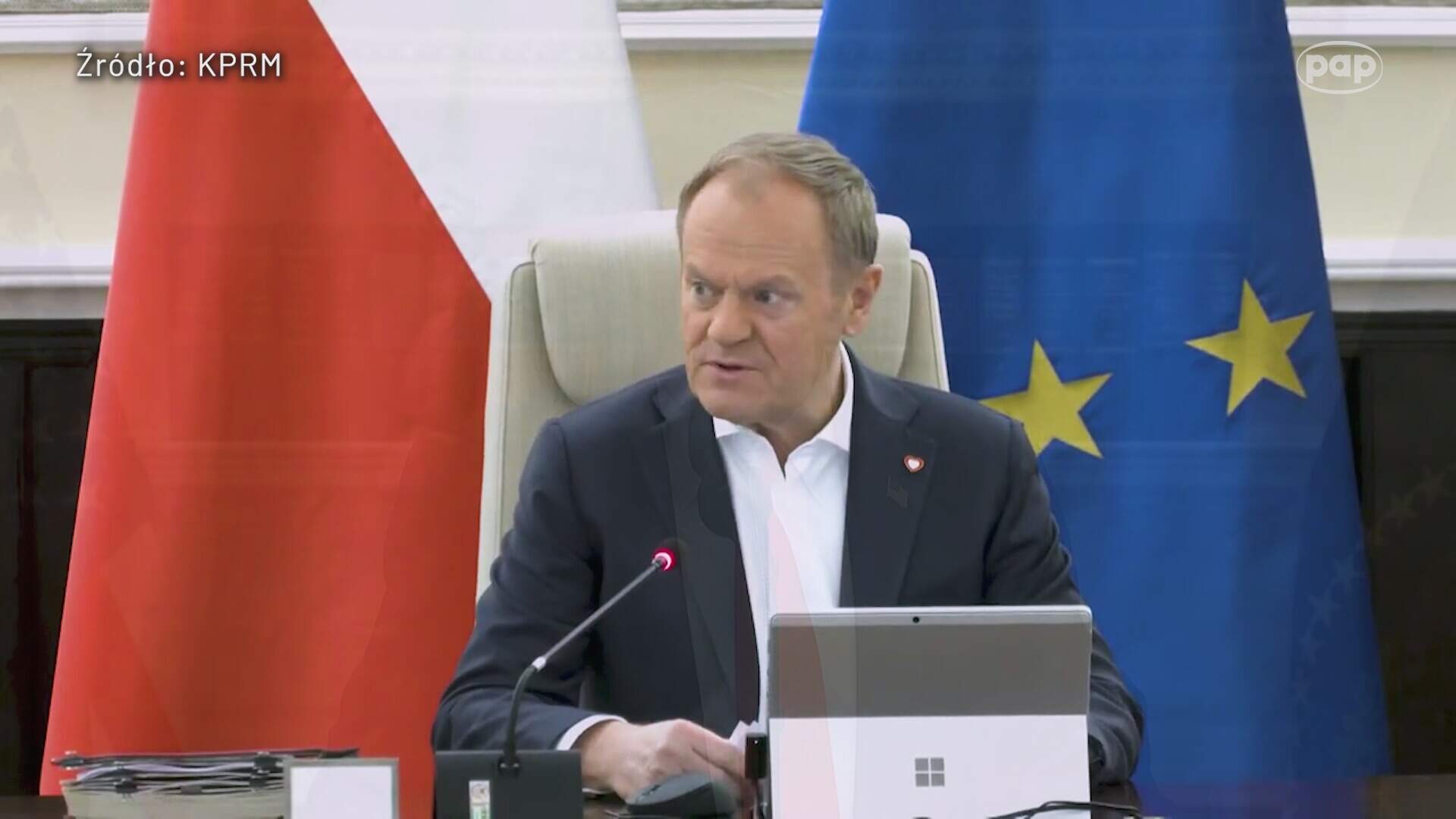 Donald Tusk o decyzji Donalda Trumpa