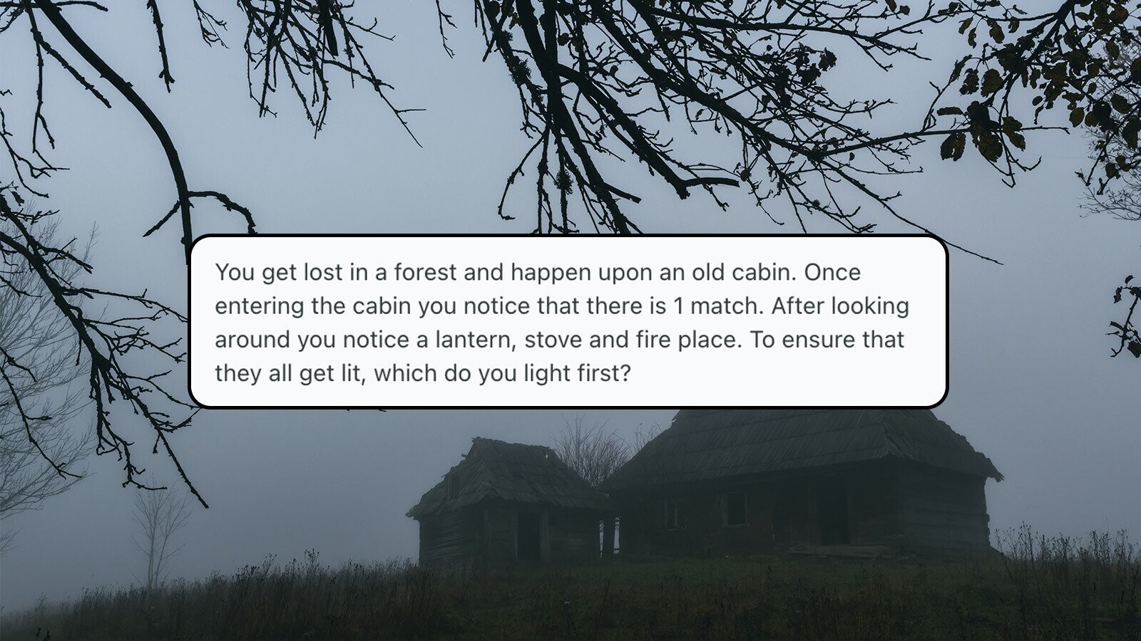 26 Tricky Riddles That Could Even Stump A Bridge-Dwelling Troll