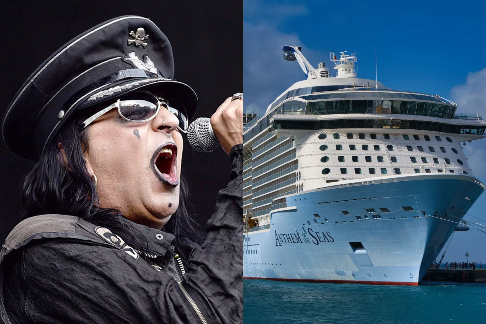 Report – Rocker’s Fiancee Dies After Going Overboard on ’80s-Themed Cruise
