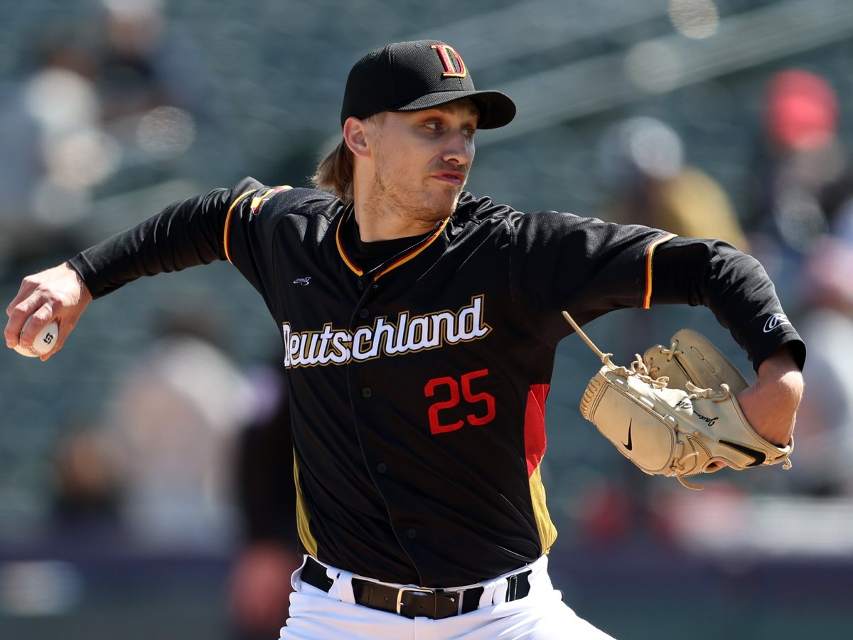 Jaden Agassi: Bitteres Baseball-Debüt für Deutschland