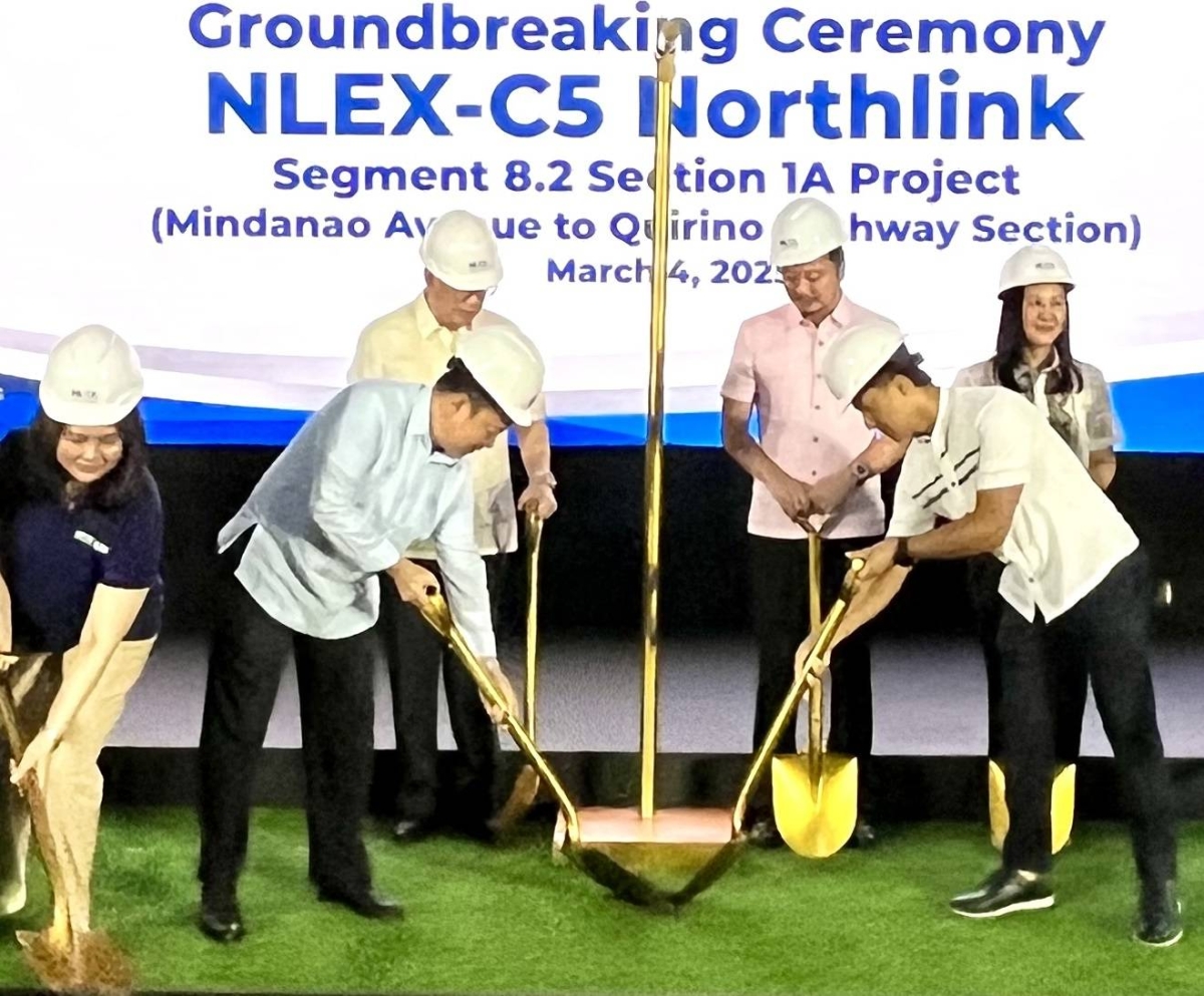 Construction of NLEX-C5 Northlink project begins