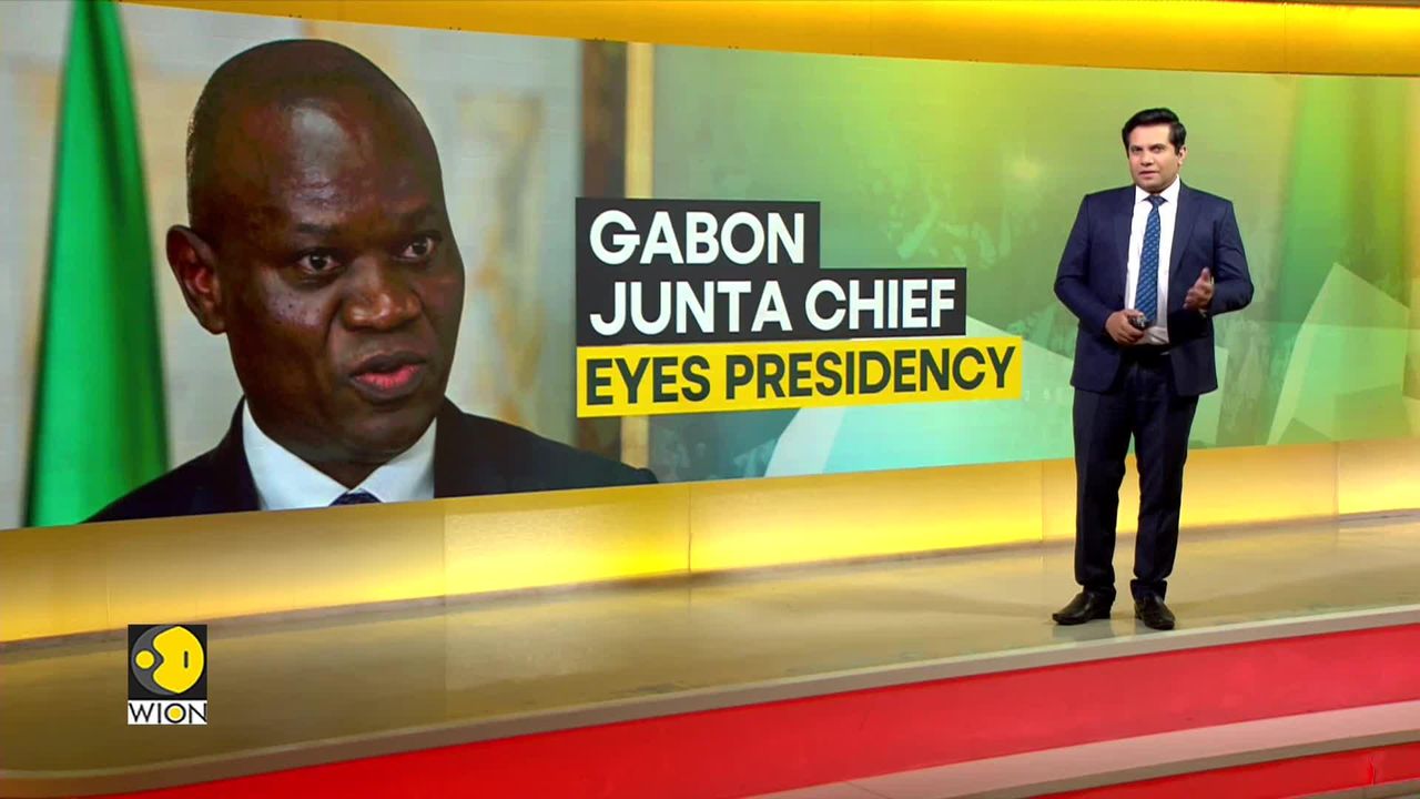 Gabon junta chief declares bid for presidency