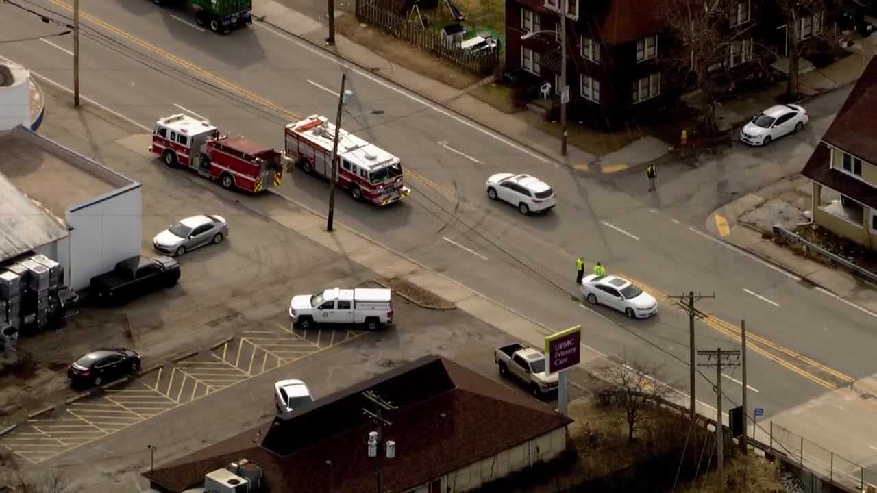 Person rushed to hospital after being hit by sedan near Kennywood