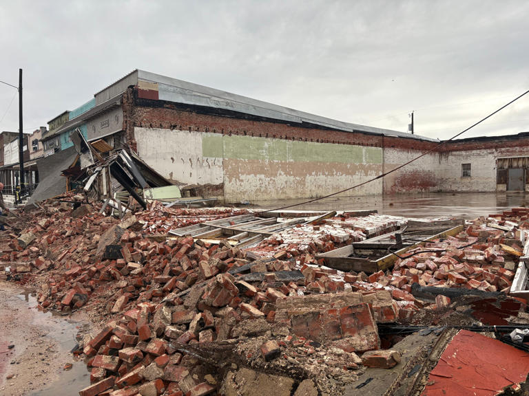 Wills Point building damaged in Tuesday storms