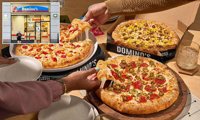 Domino's 'finally' launches stuffed crust pizza Domino's 'finally' launches stuffed crust pizza