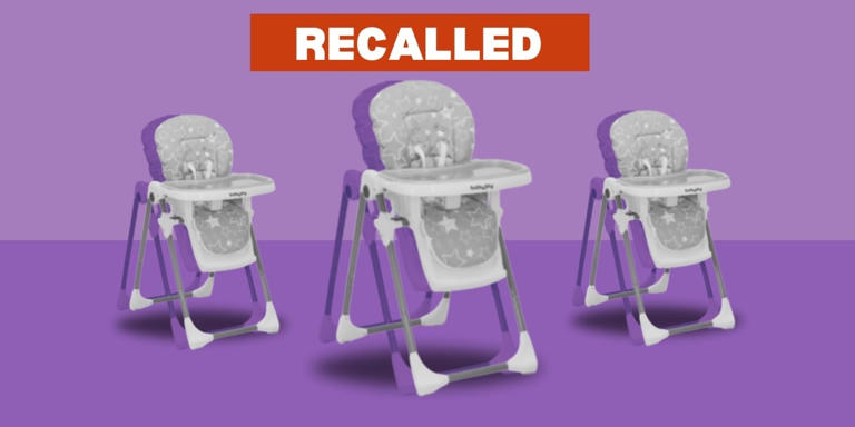 Check your baby high chairs—this recalled model poses a major safety risk