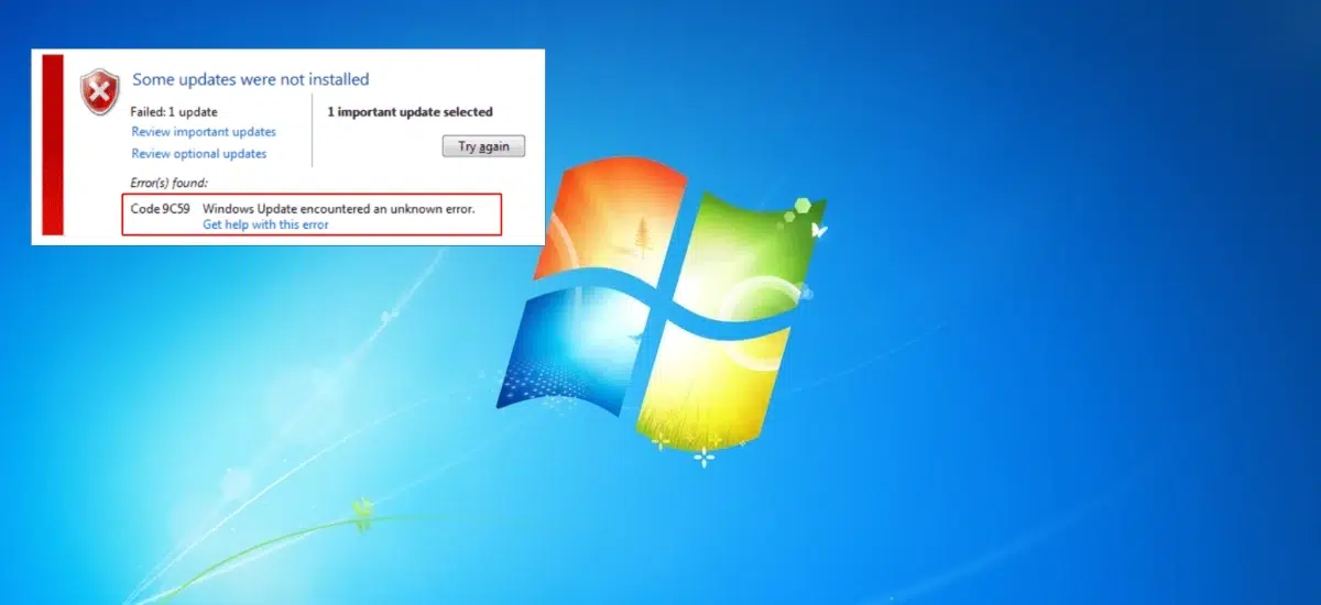 Cómo solucionar el error 9C59 al actualizar Internet Explorer 11 en Windows 7
