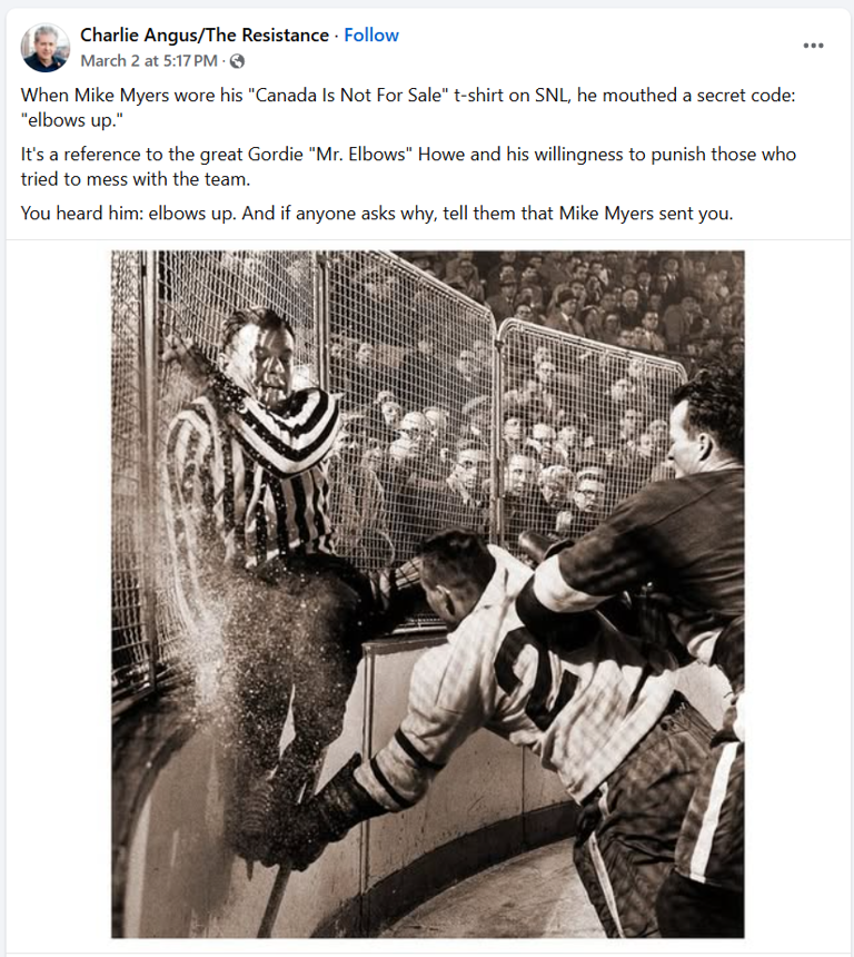 Elbows up, Canada! In the face of Trump tariffs, call to arms hits ...