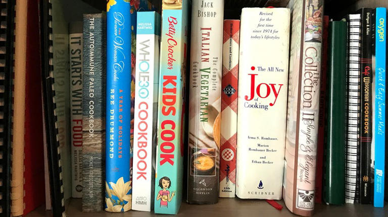 Here's Where You Should Be Storing Your Cookbooks