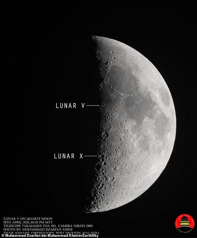 A giant X will appear on the moon this week - here's how to see it