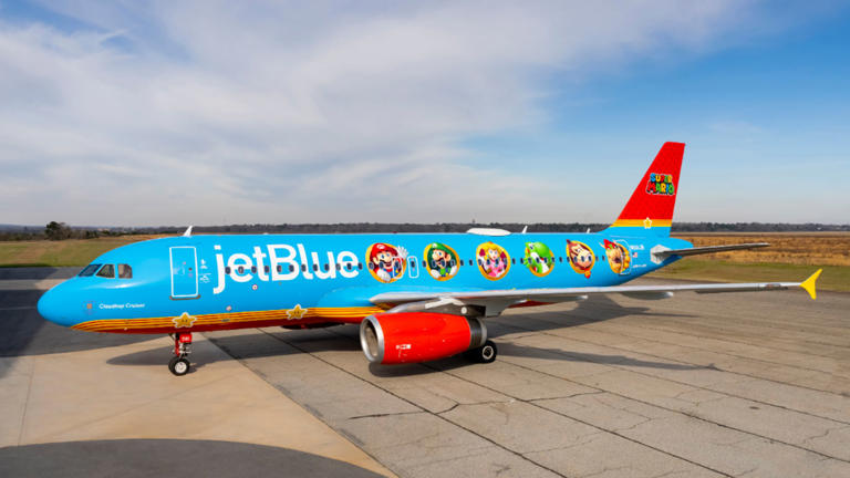 JetBlue Partners With Nintendo to Reveal Special Super Mario and ...