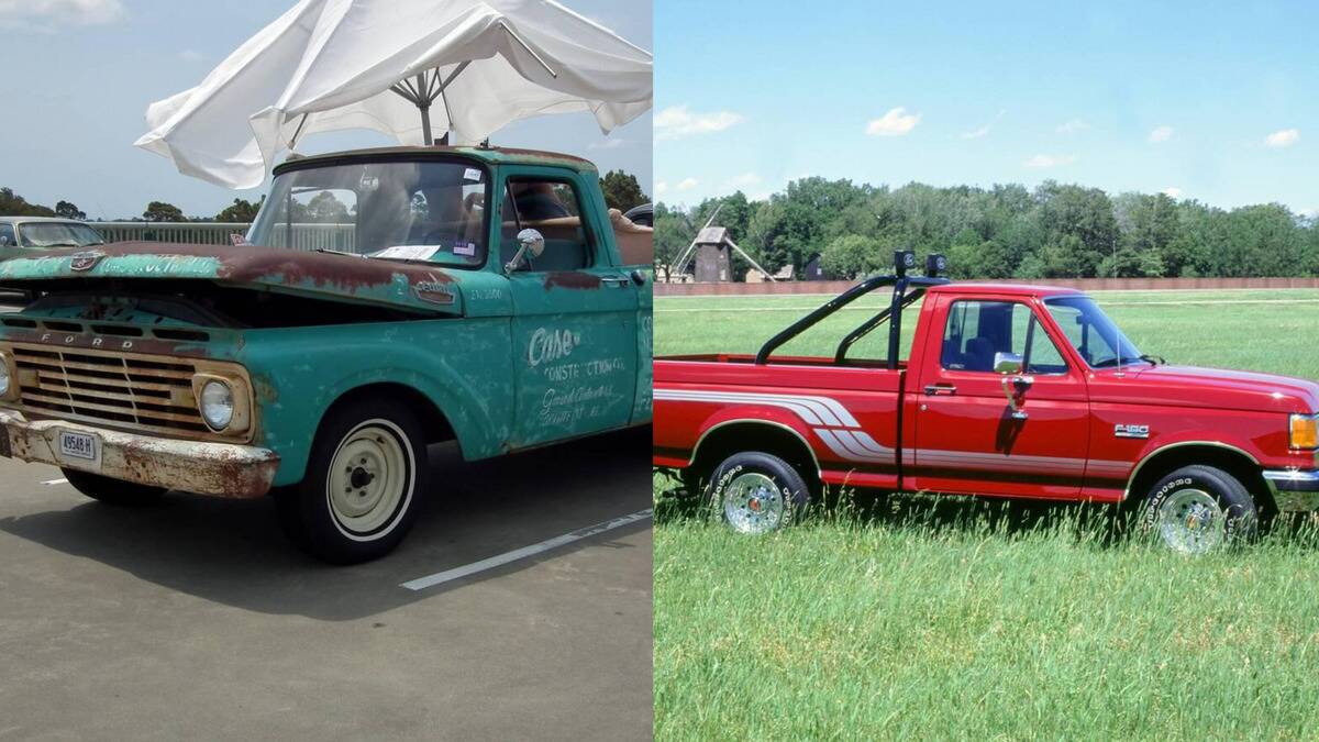 Photos That Showcase The Evolution Of The Ford F-150