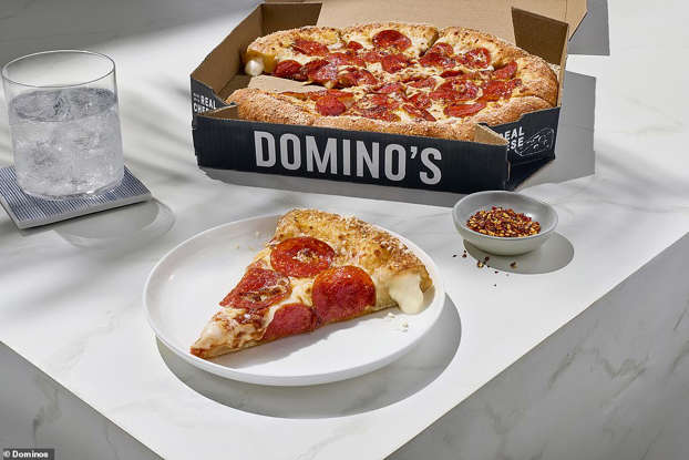 Domino's 'finally' launches stuffed crust pizza Domino's 'finally' launches stuffed crust pizza