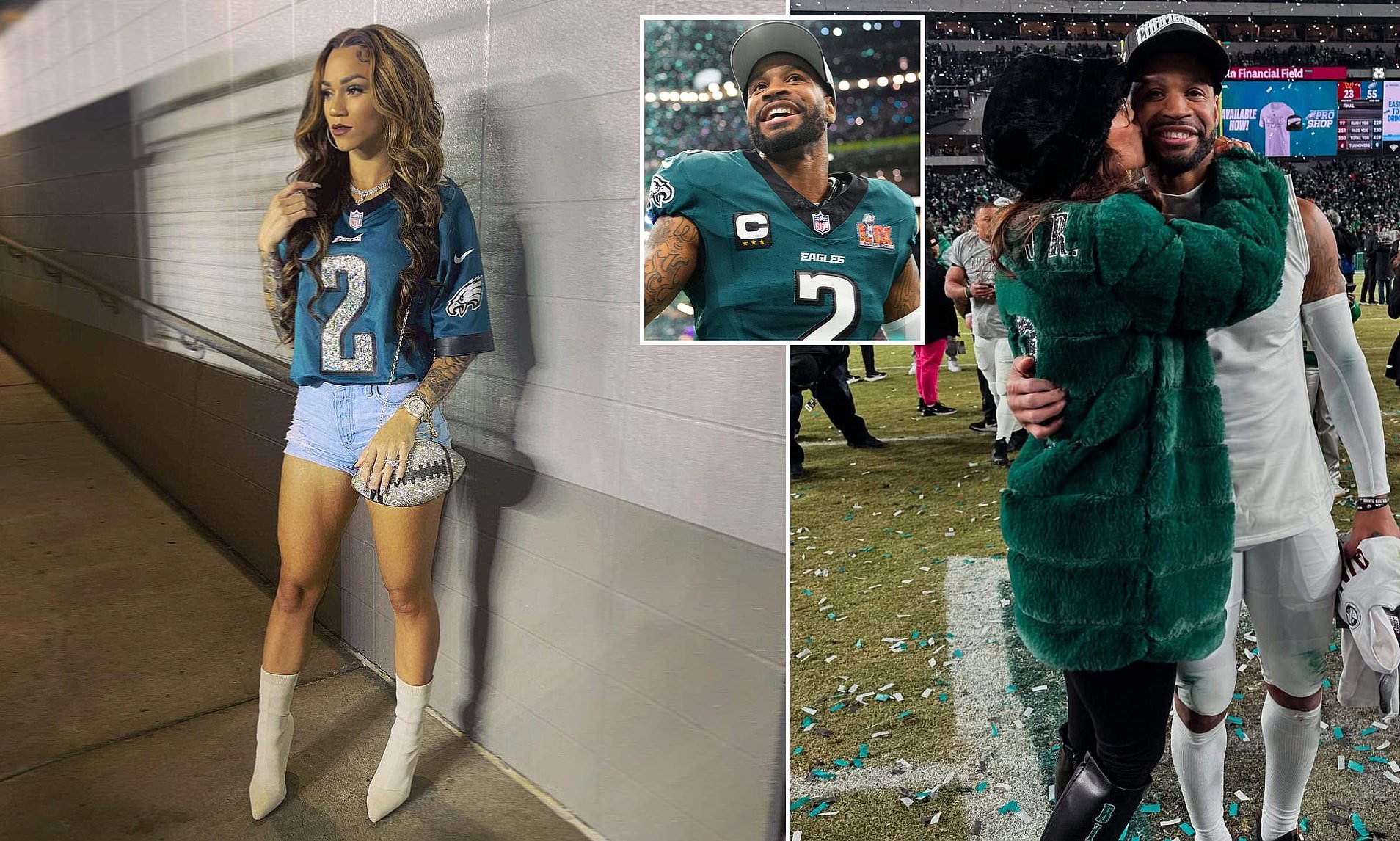 Darius Slay's wife posts heartbreaking two-word response to Eagles ...