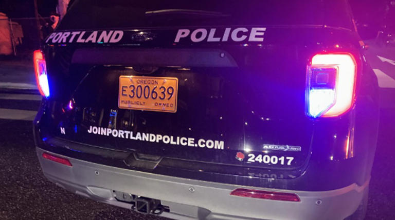 Three arrested after lighting fire outside Portland ICE building