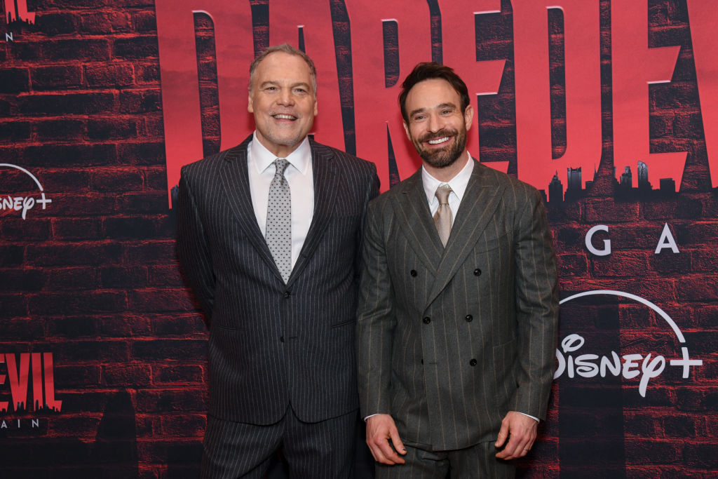 Discover the fiery red carpet of Daredevil: Born Again featuring ...