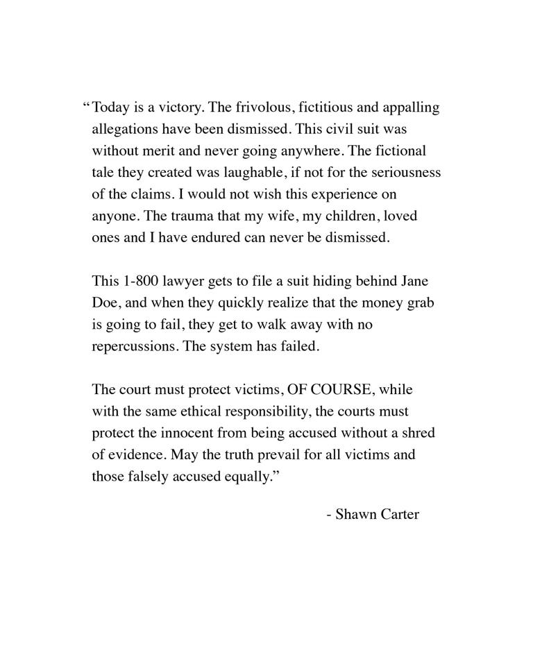 Jay-Z accuser stands by rape claims after rapper sues for defamation