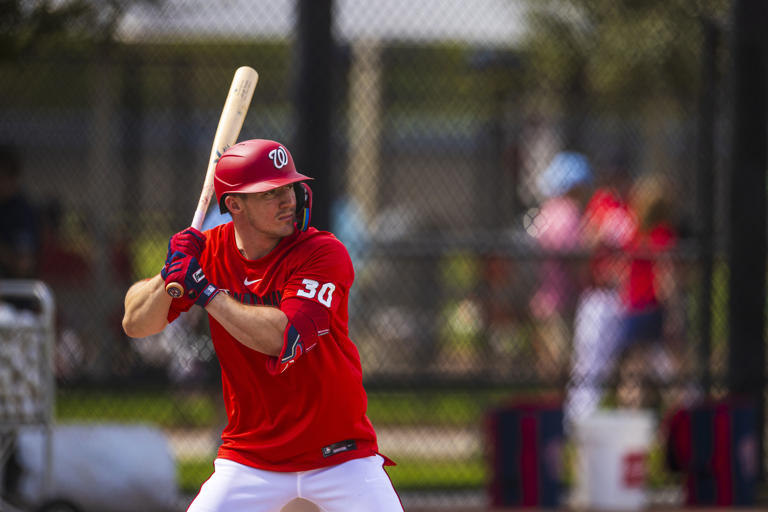 Jacob Young’s offseason focus? An overhaul of his swing.