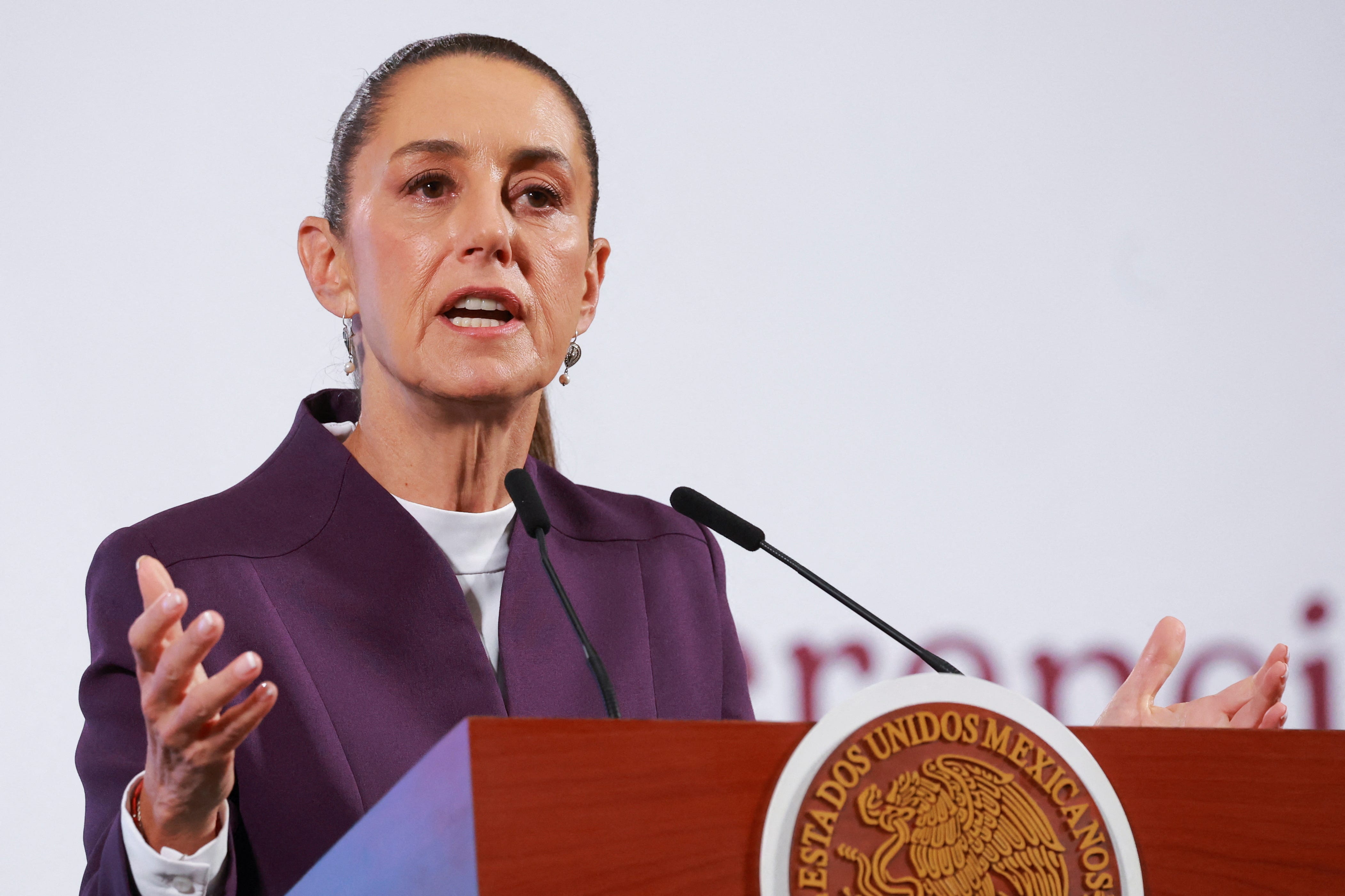 Mexico president Claudia Sheinbaum Pardo condemns U.S. tariffs and vows ...