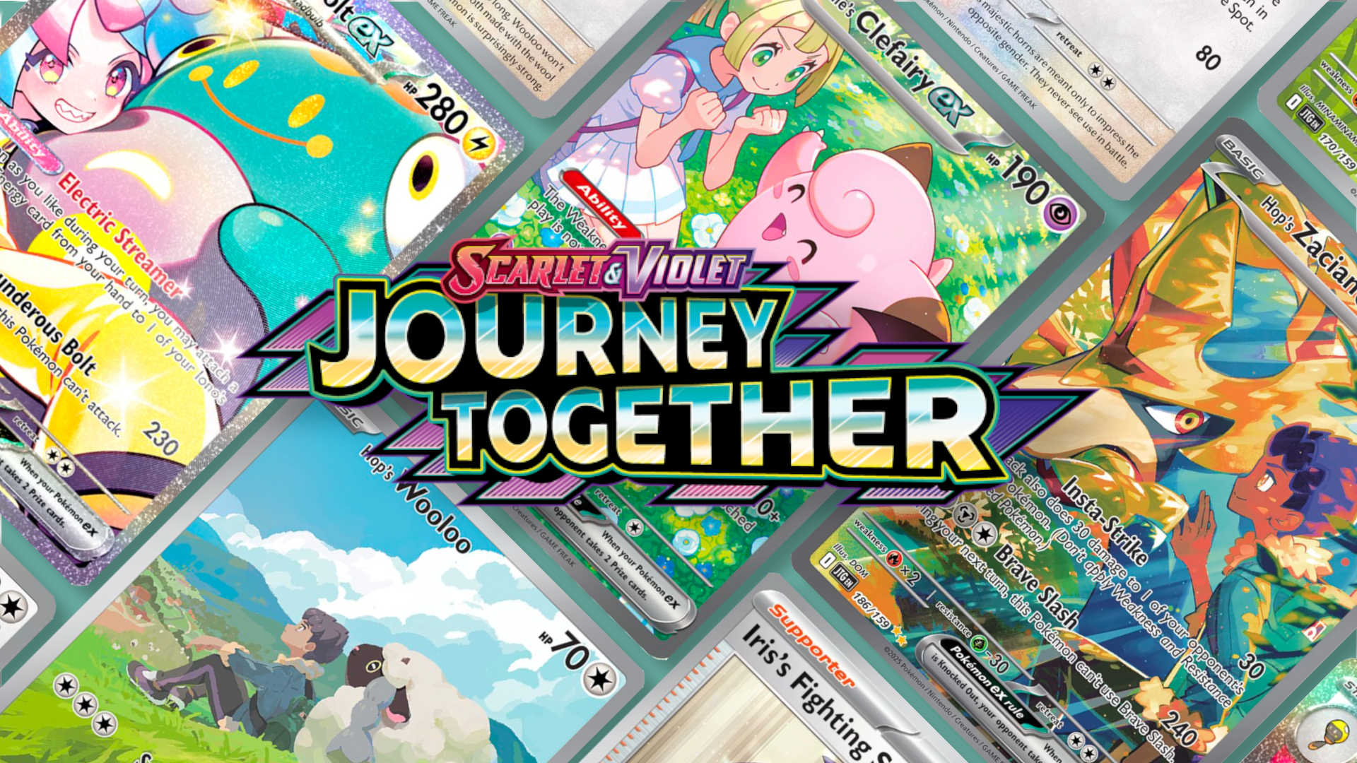 Pokémon Journey Together Card List (So Far)