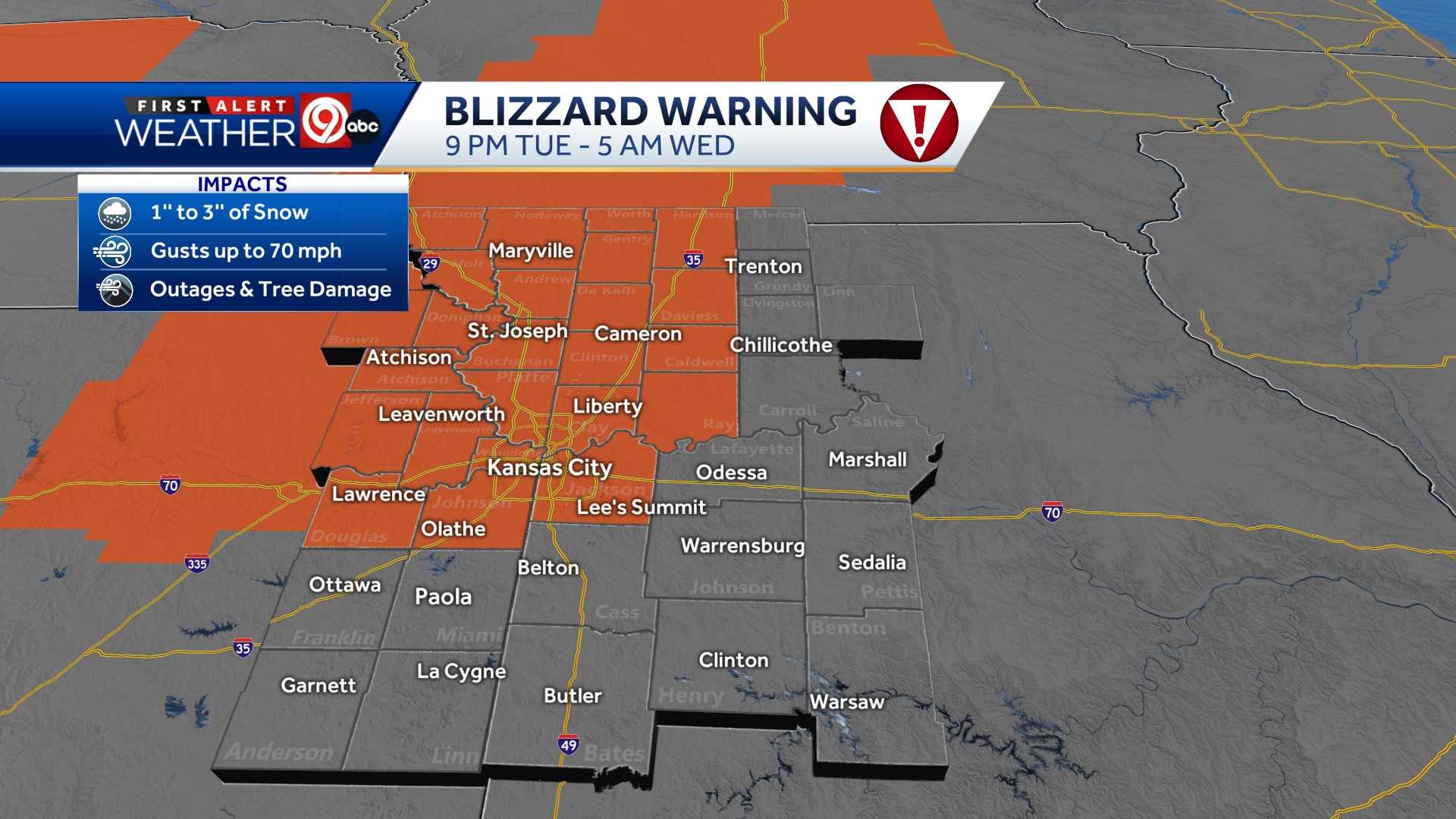 Wind is the culprit behind Kansas City's blizzard warning. Here's what ...
