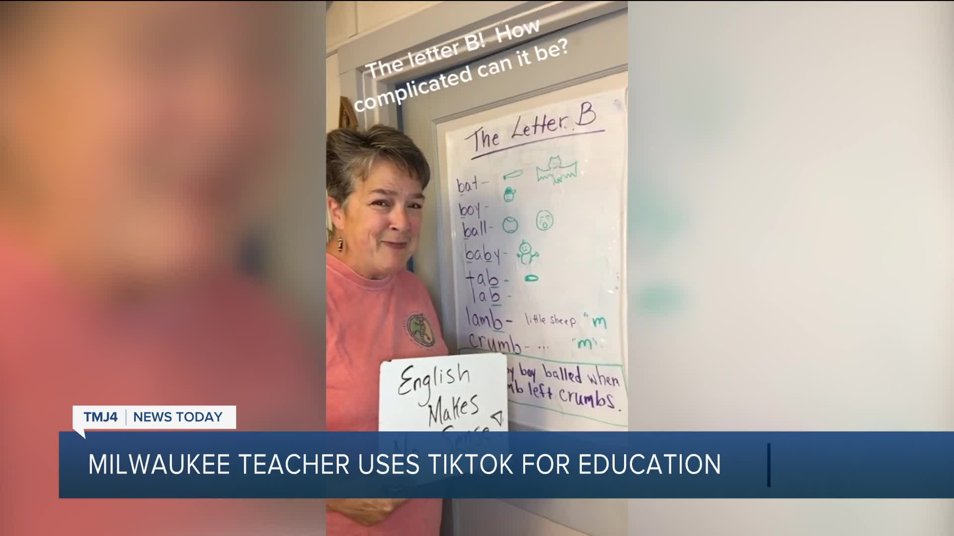 MPS teacher goes viral, making English fun for millions on TikTok