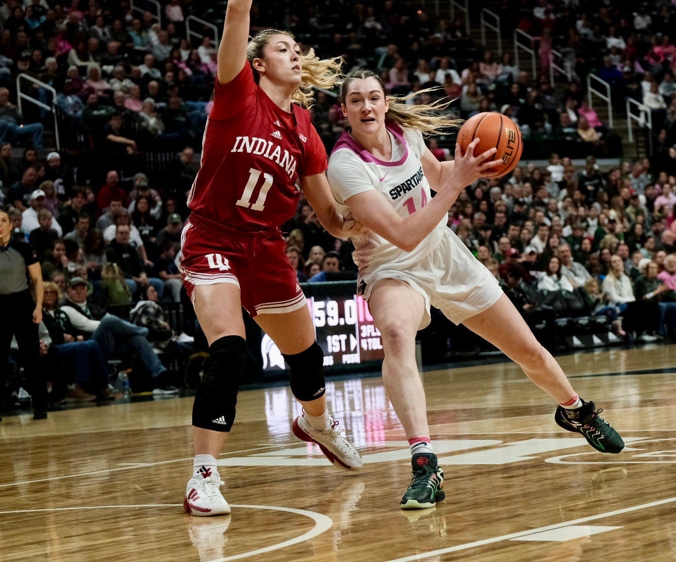 Michigan State women's basketball cracks top 20 in latest coaches poll