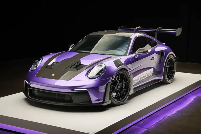 Viola Purple Porsche 911 GT3 RS Has $90,000 Worth Of Options